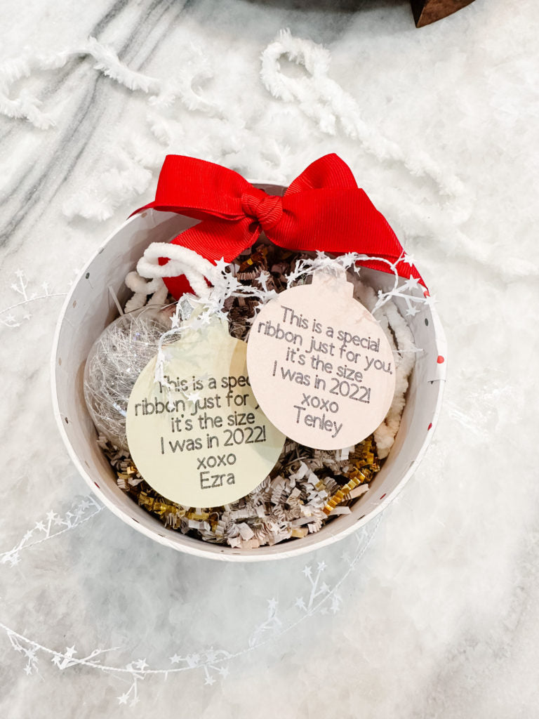 DIY Christmas keepsake ornament – The LittleOak Company US